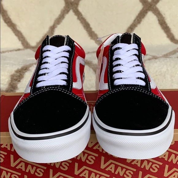 Vans | Shoes | Vans Old Skool Otw Side Wall Blackraci Wmns | Poshmark